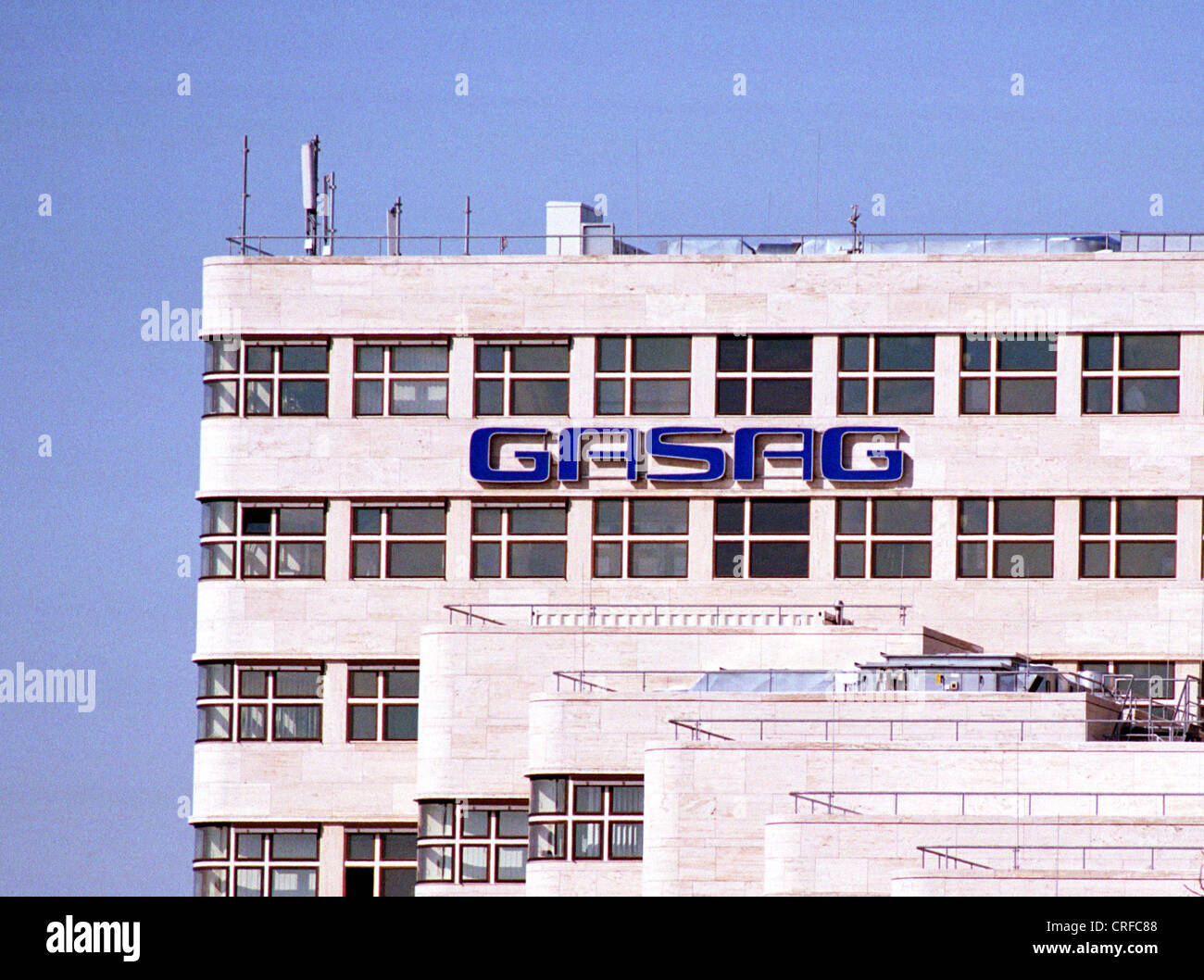 Berlin, Germany, headquarters of GASAG Shell House Stock Photo - Alamy