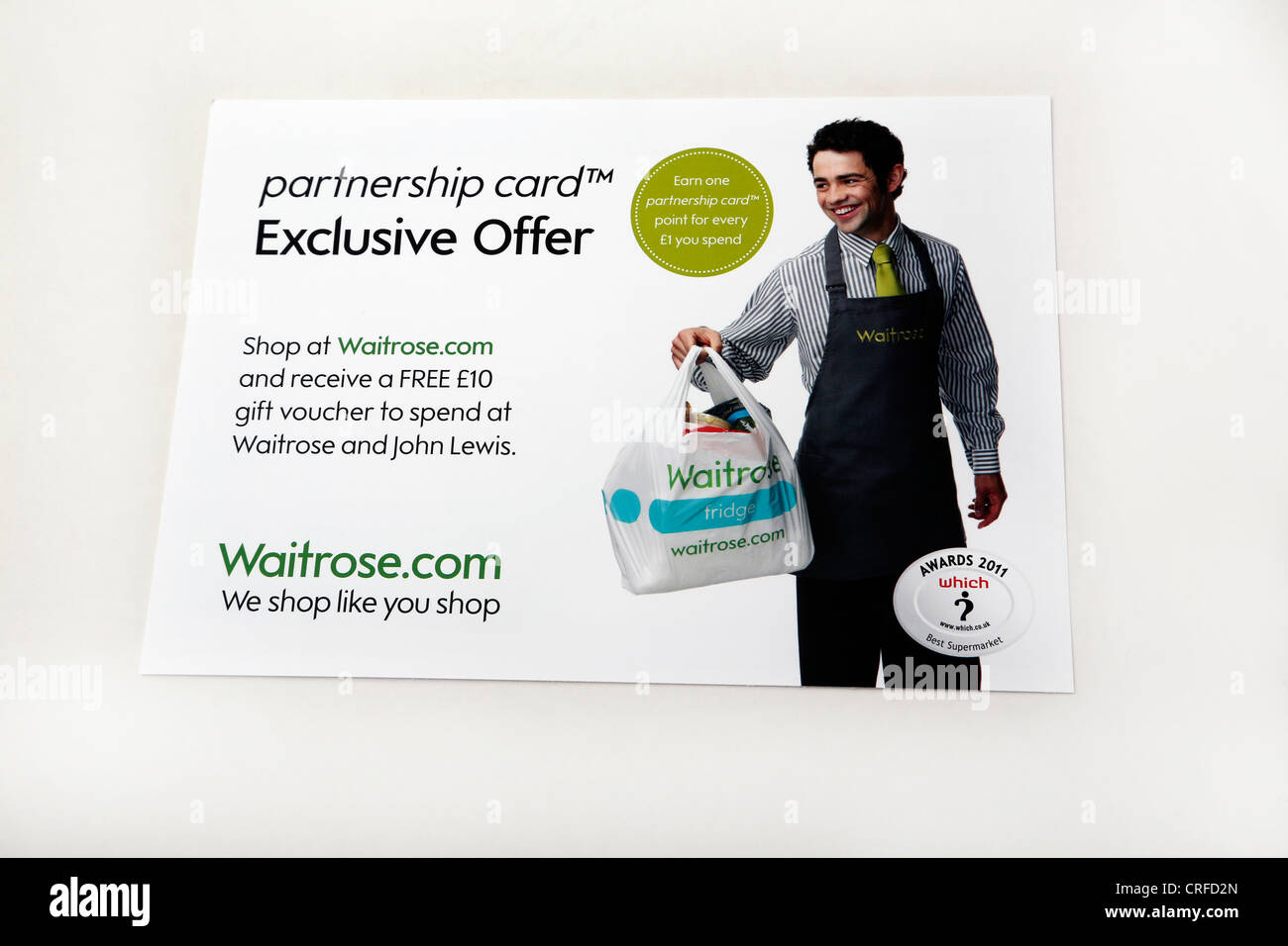 My waitrose card hi-res stock photography and images - Alamy