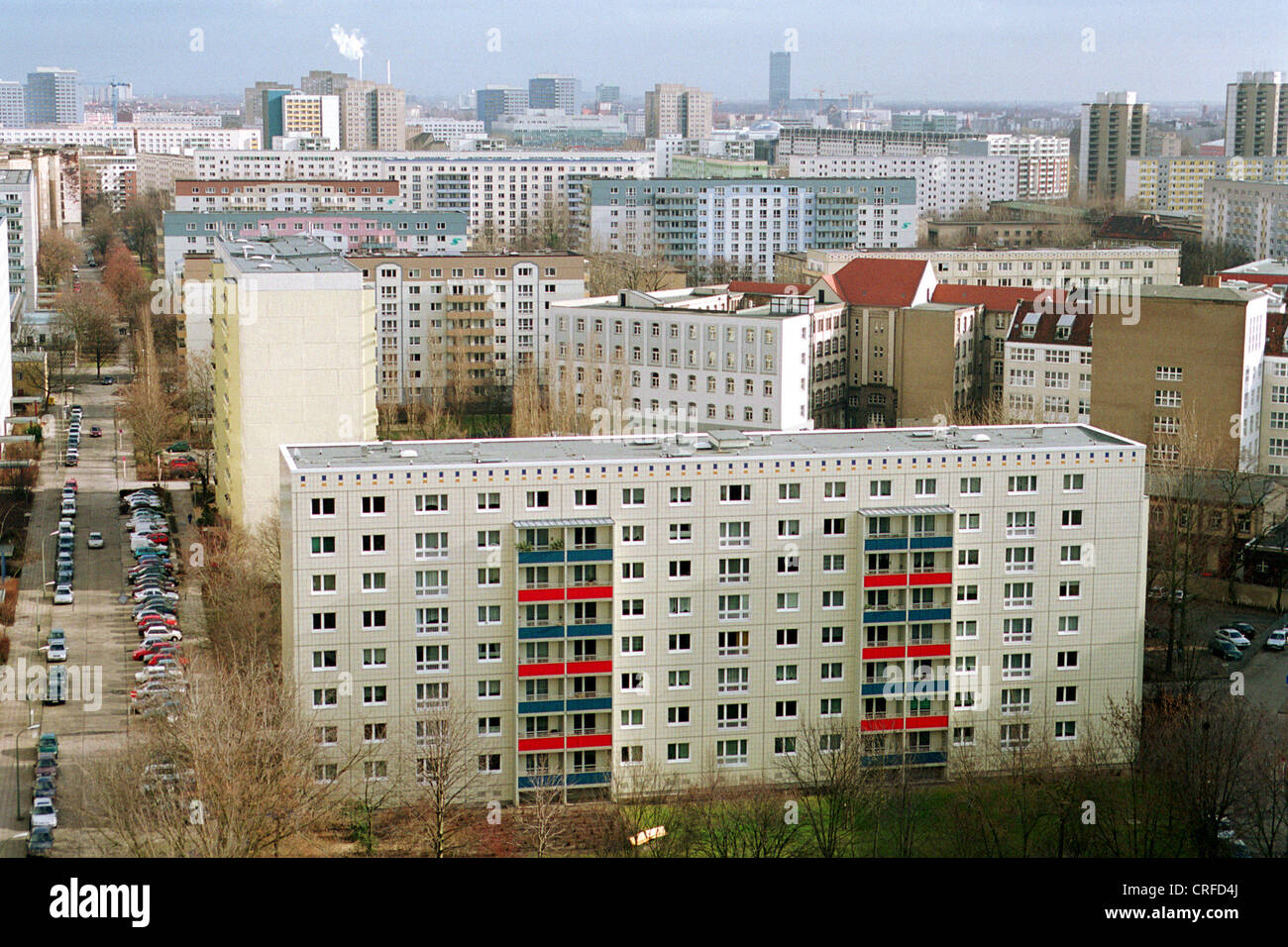Germany, prefabricated buildings in Berlin-Mitte Stock Photo - Alamy