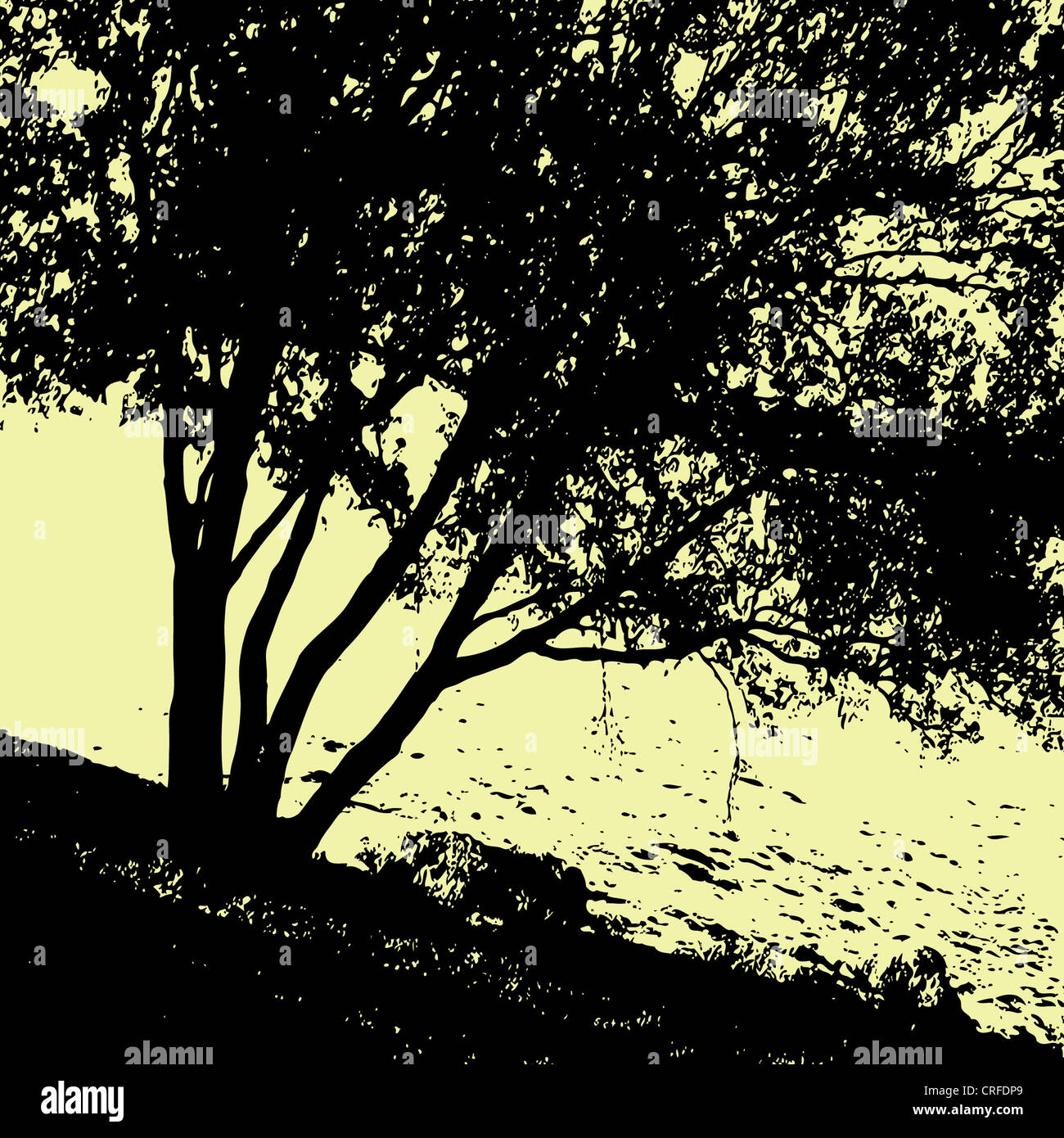 art tree graphic background Stock Photo - Alamy