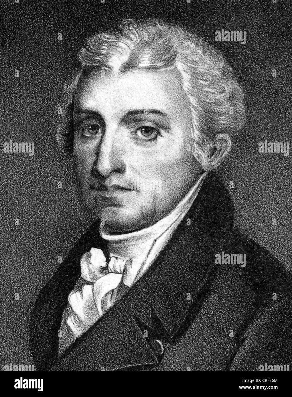 Vintage portrait of James Monroe Stock Photo - Alamy