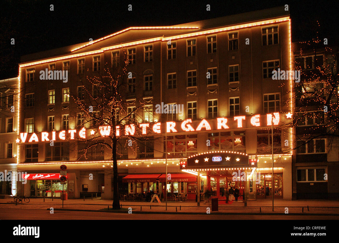 Berlin, Germany, vaudeville conservatory in the Potsdamer Strasse Stock ...