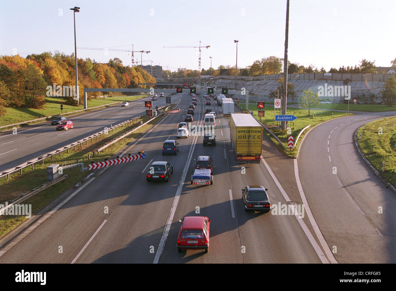Hamburg, Germany, congestion in the north Stock Photo - Alamy