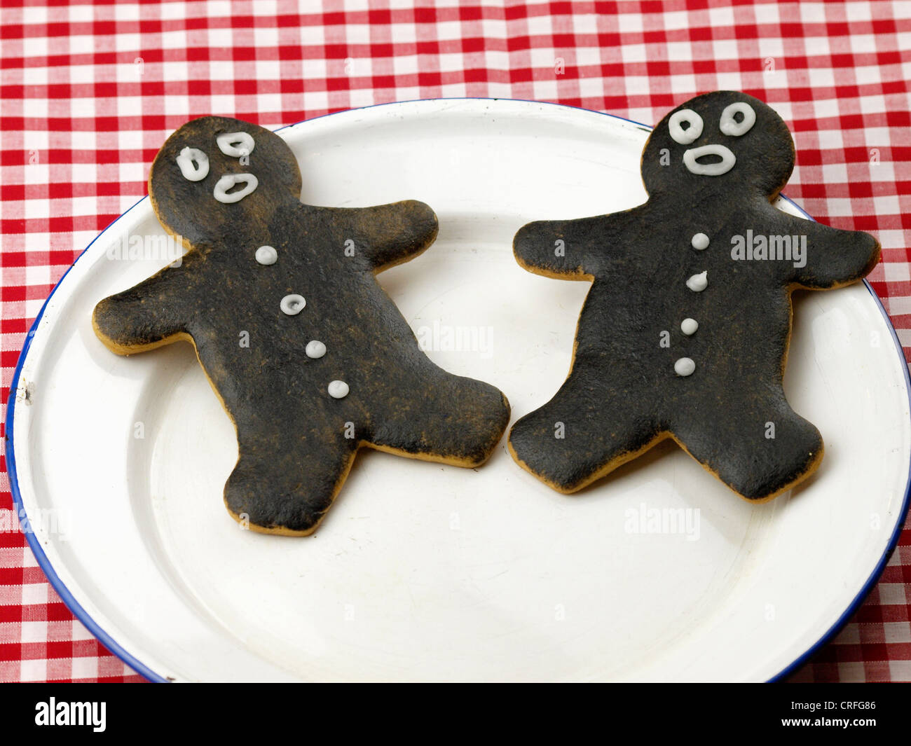 Black gingerbread man hi-res stock photography and images - Alamy