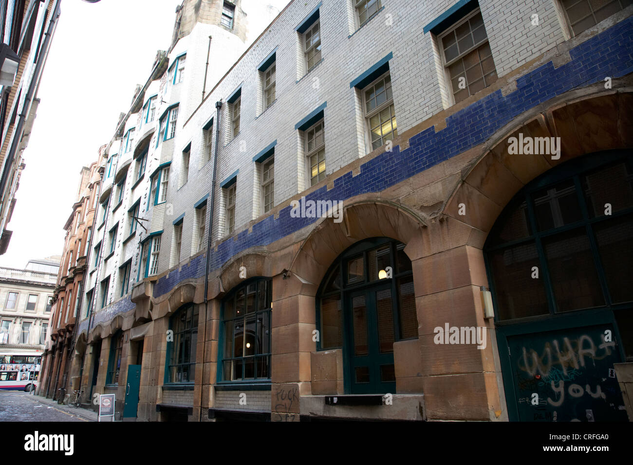 former daily record building designed by charles rennie mackintosh in ...