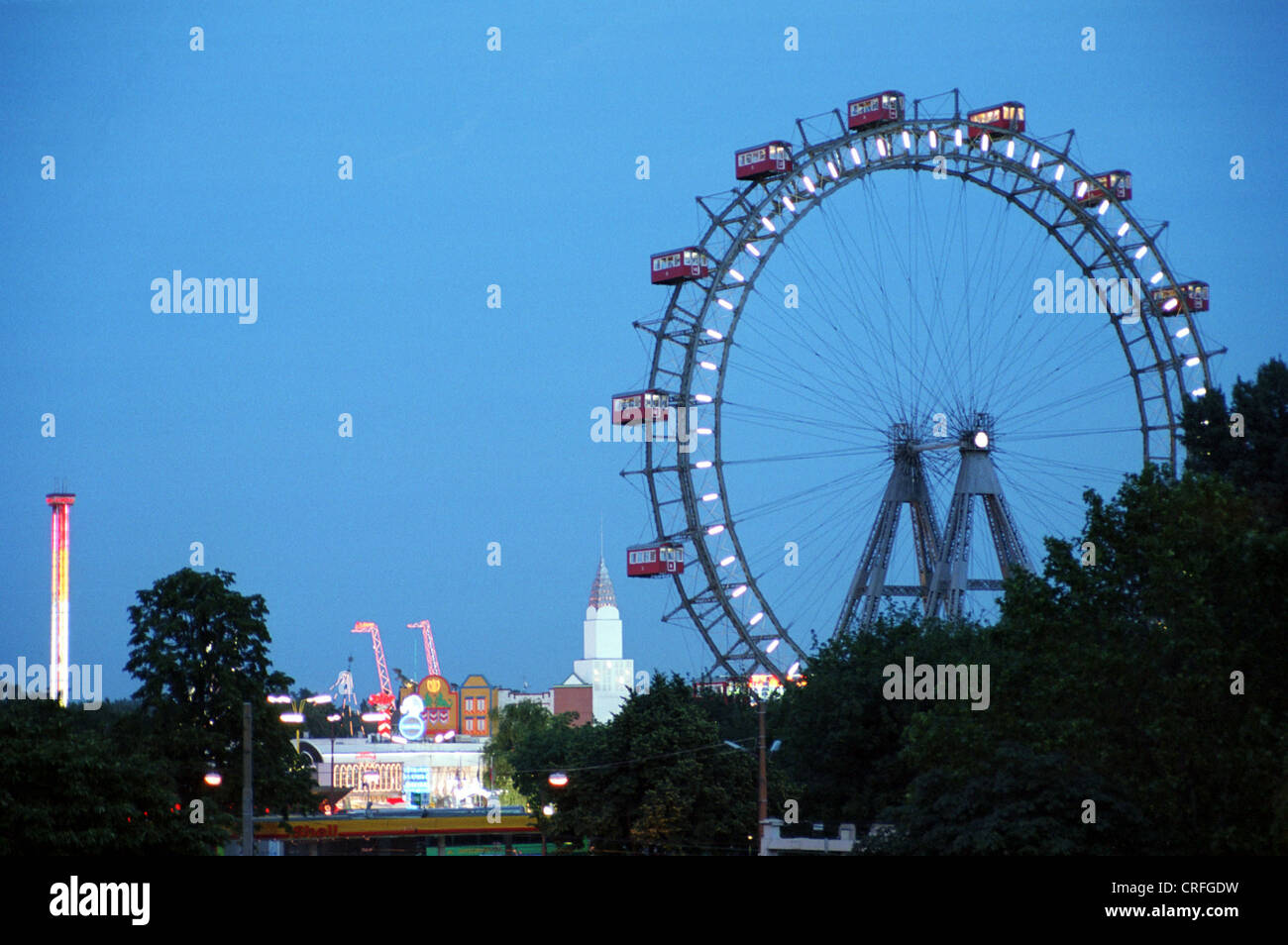 Vienna, Austria, the amusement park, the Prater Stock Photo - Alamy