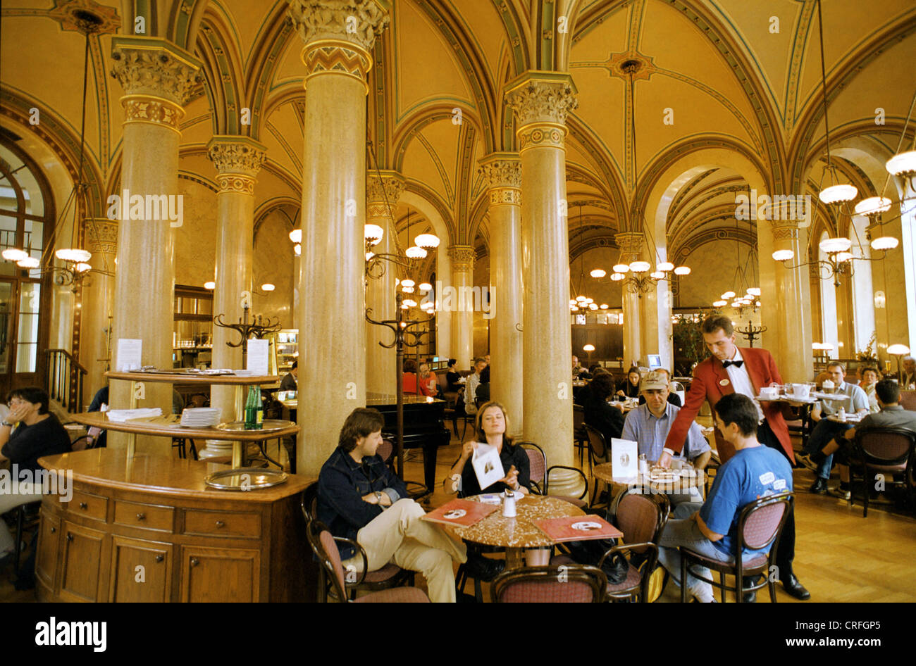 Vienna, Austria, the Cafe Central Stock Photo - Alamy