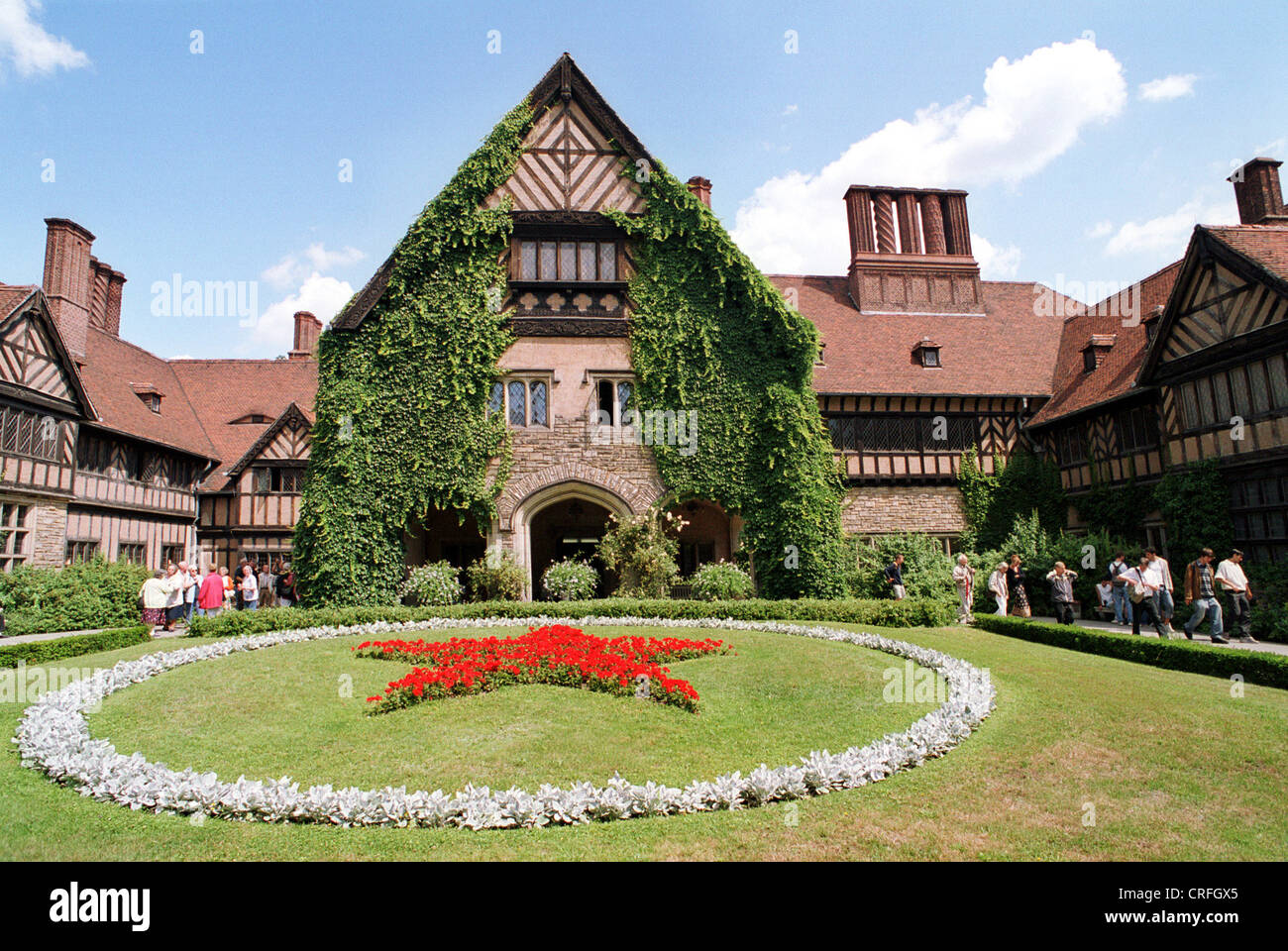 Potsdam, Germany, Schloss Cecilienhof garden Stock Photo - Alamy