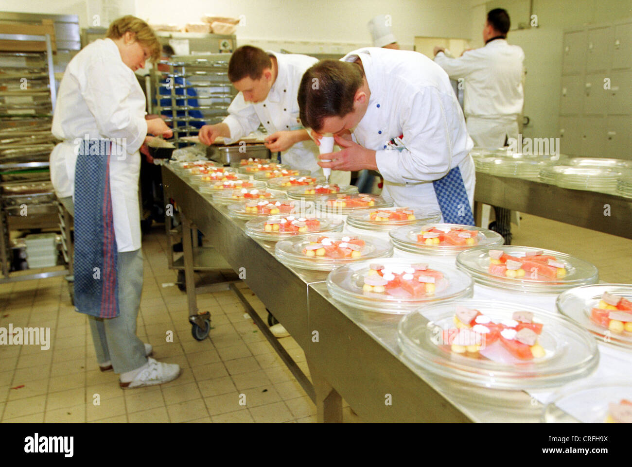Berlin, Germany, culinary precision work Stock Photo - Alamy