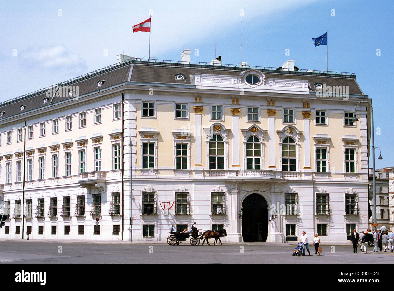 Vienna, Austria, the Austrian Federal Chancellery Stock Photo - Alamy