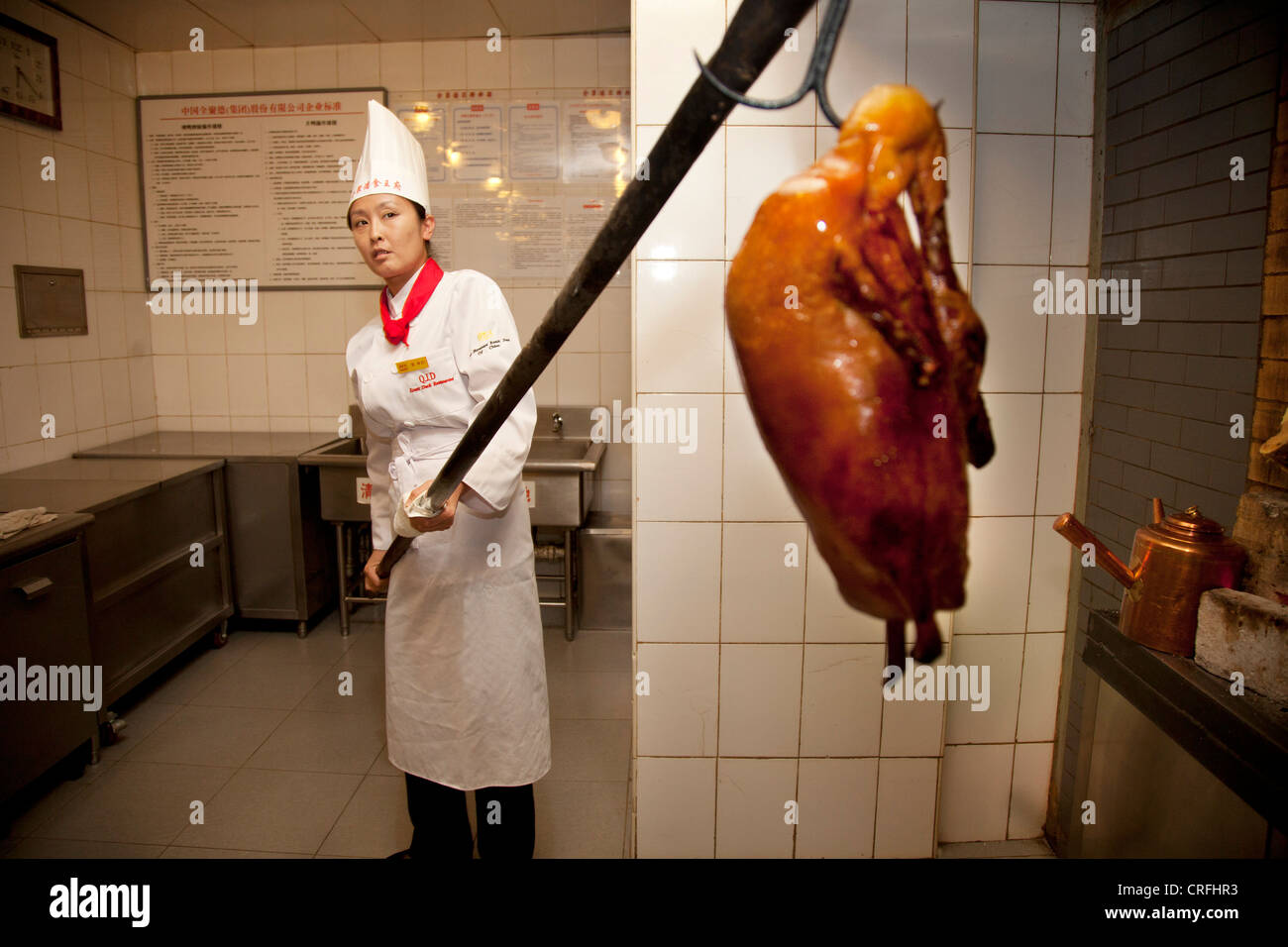 Female chef china restaurant hi-res stock photography and images - Alamy