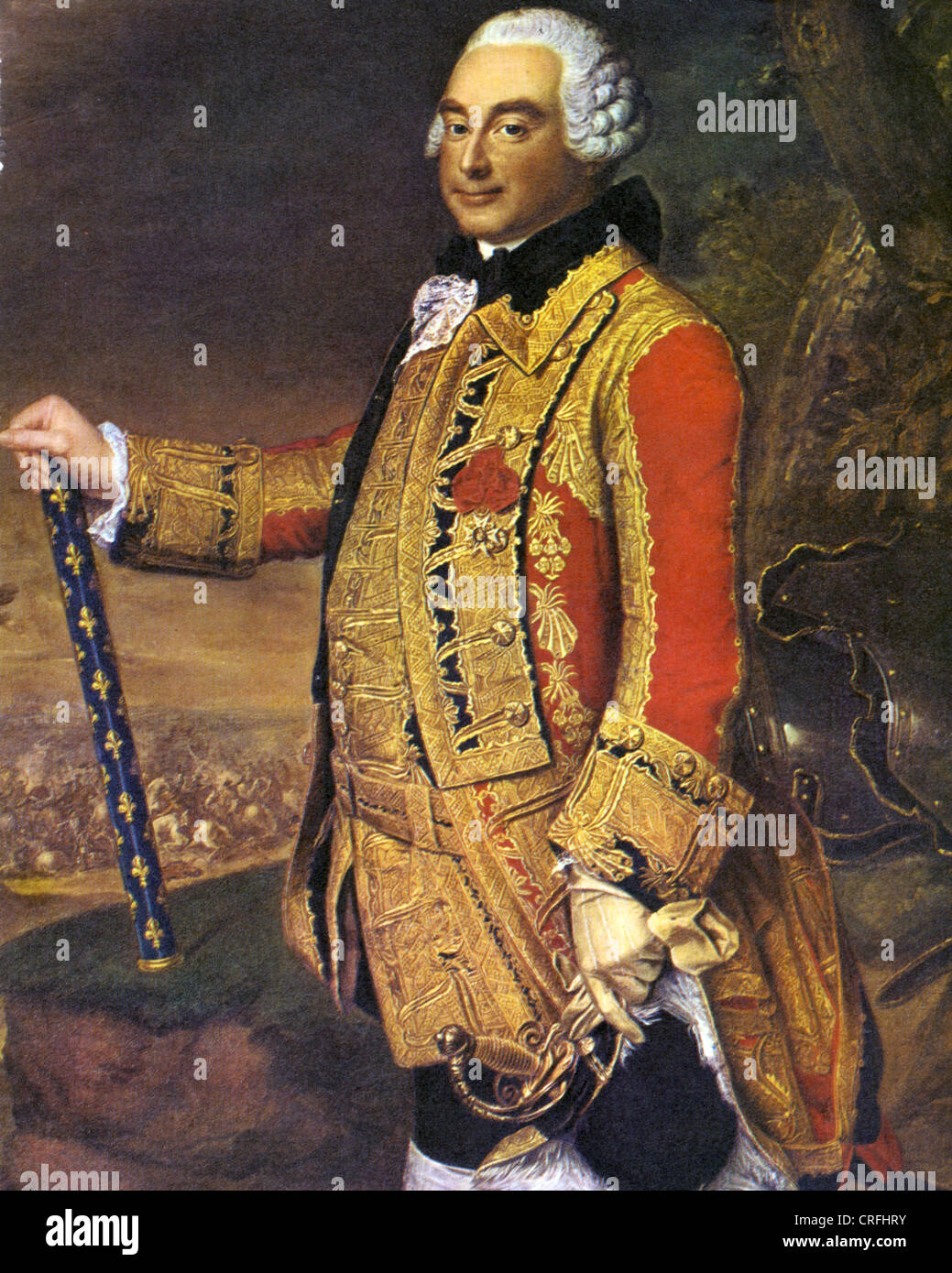 CHARLES de ROHAN, Prince of Soubise (1715-1787) Marshal of France Stock ...