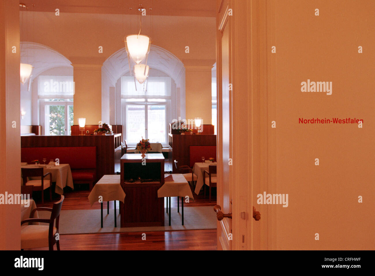 Berlin, Germany, states-dining room in building Parliamentary Society ...