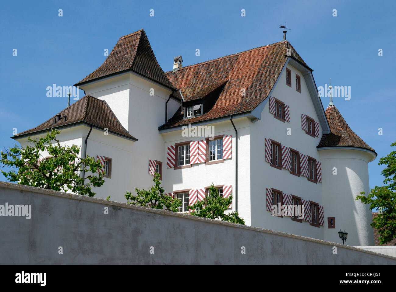 Aesch Castle ( A.K.A Blarer Castle ) in Aesch near Basel, Switzerland ...