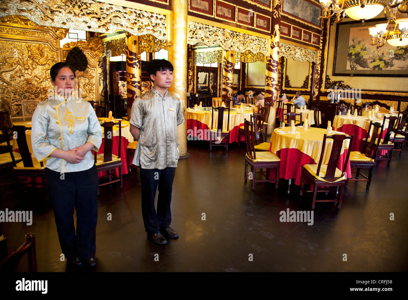 Chinese restaurant interior historical hi-res stock photography and ...