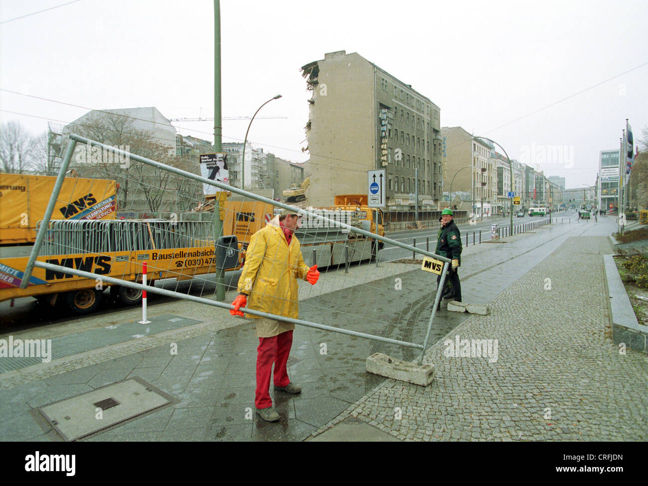 Berlin, Germany, the danger of collapse Stock Photo - Alamy