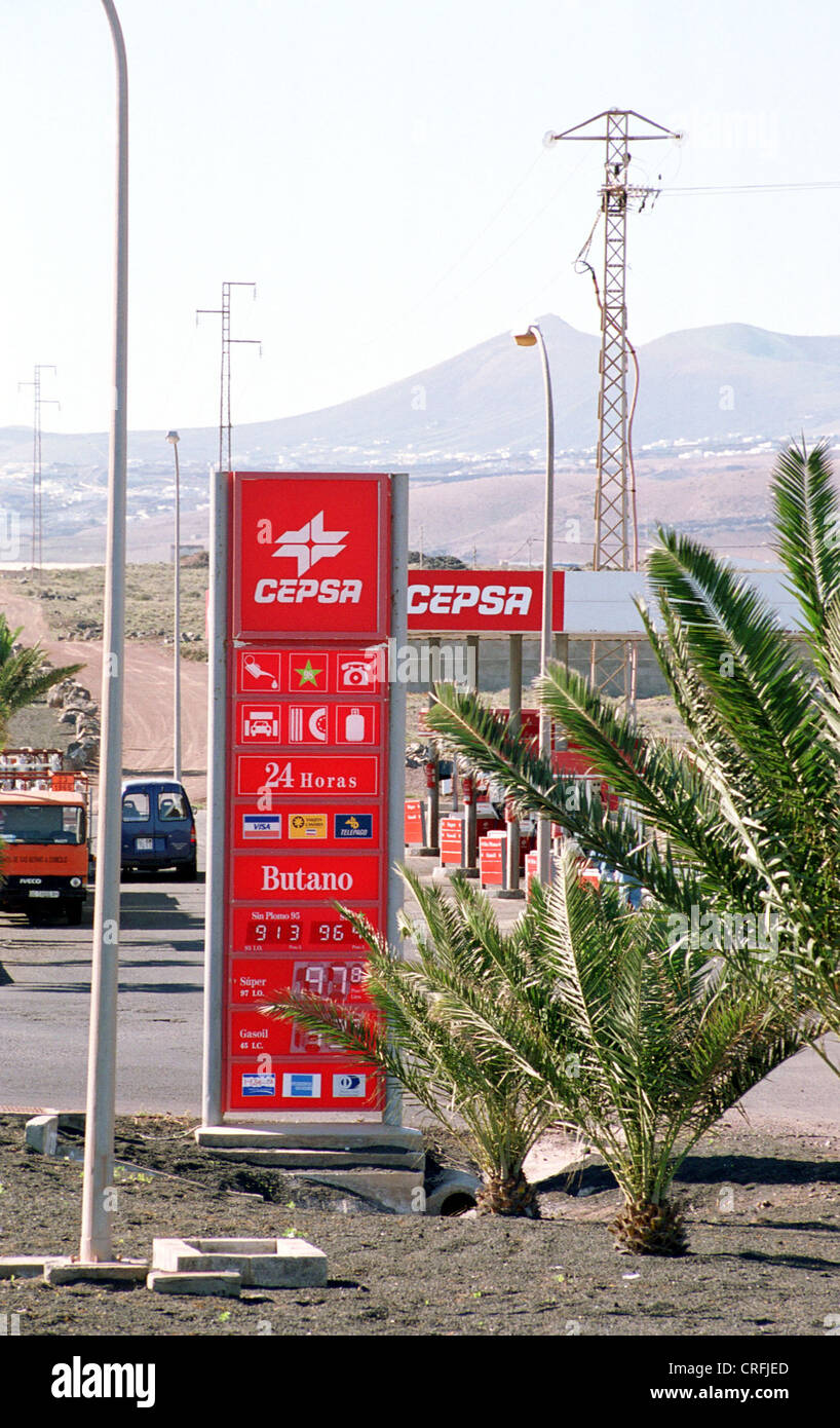 Cepsa petrol station hi-res stock photography and images - Alamy