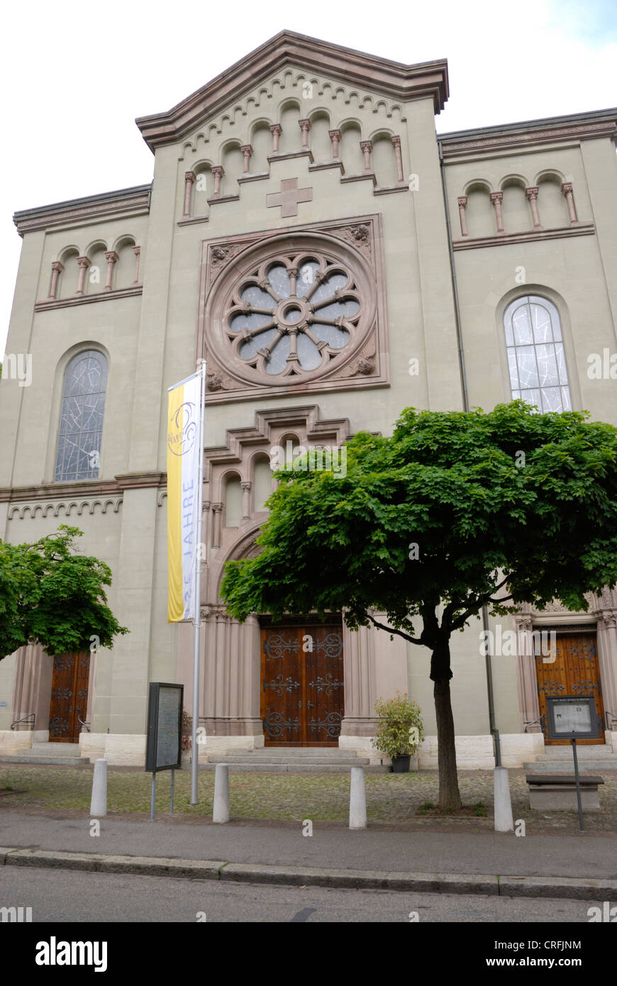 Kirche St Marien Roman Catholic Church, Basel, Switzerland Stock Photo ...