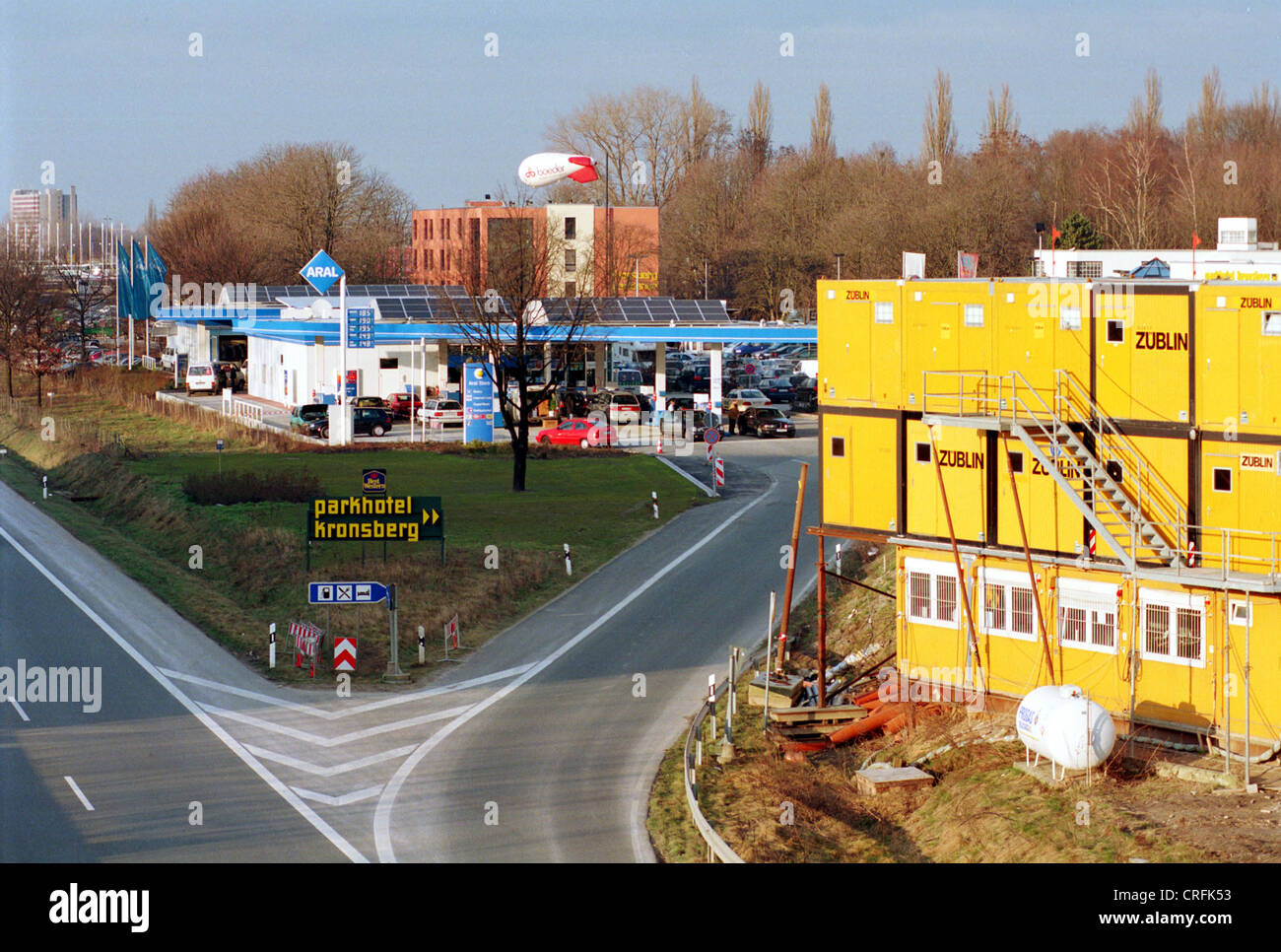 Hannover, Germany, motorway service station on the EXPO terrain Stock ...