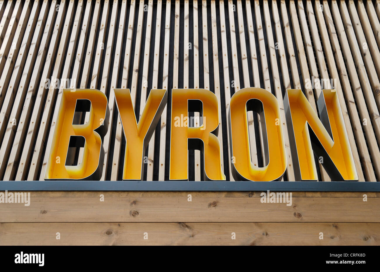 Byron hamburger restaurant, Greenwich, London, UK Stock Photo - Alamy