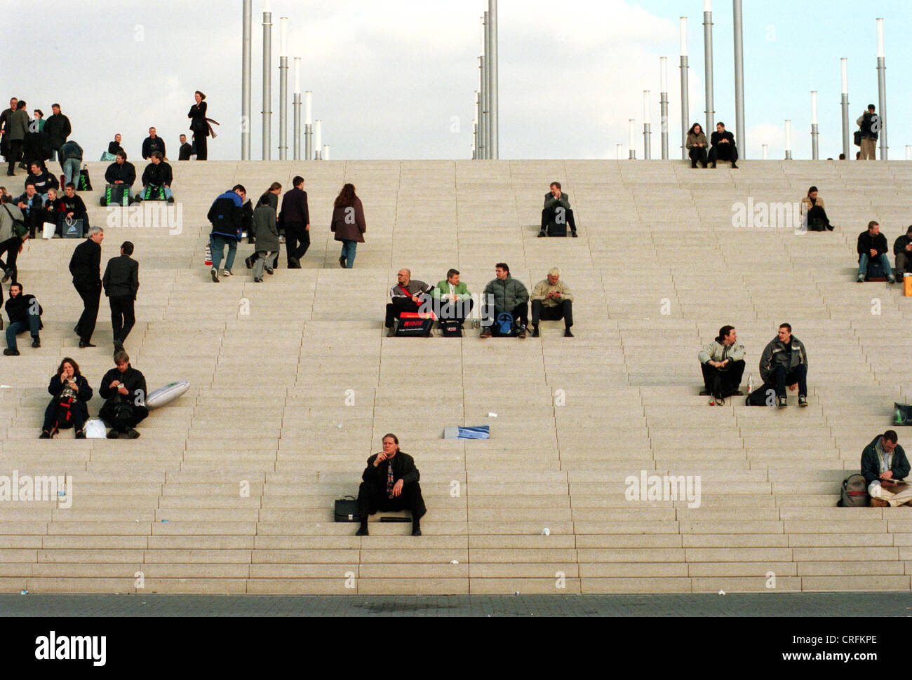 Exhibition stairs hi-res stock photography and images - Alamy