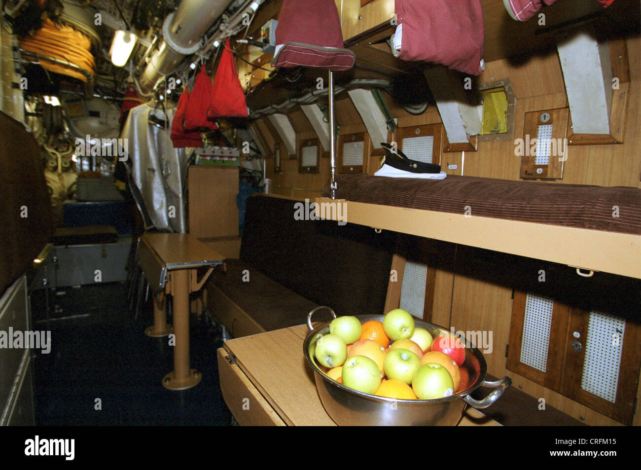 Submarine dining room hi-res stock photography and images - Alamy