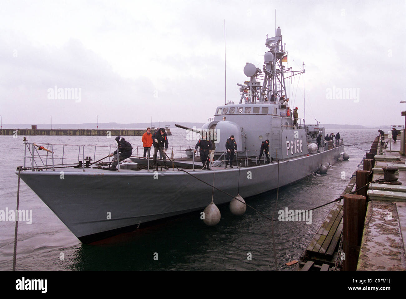 Eckernfoerde, Germany, speedboat Stock Photo - Alamy