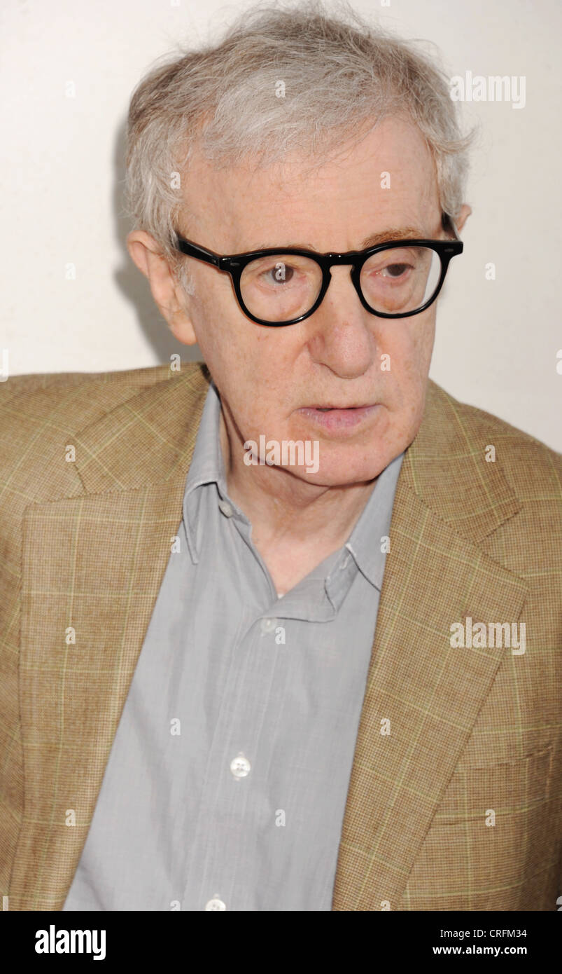 WOODY ALLEN US film producer and actor in June 2012. Photo Jeffrey ...