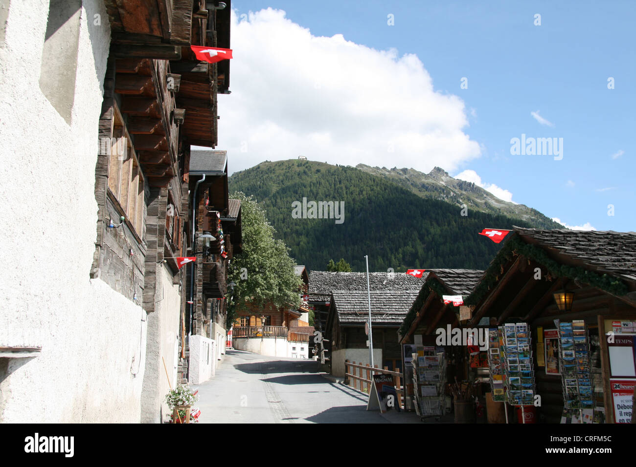 Village of St-Luc Stock Photo - Alamy