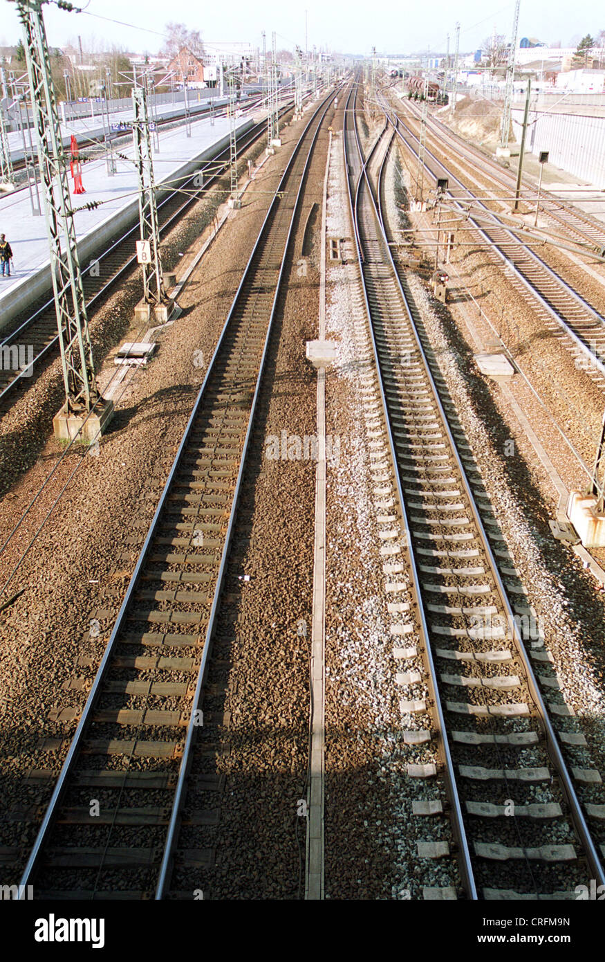 Hannover, Germany, route network Stock Photo - Alamy