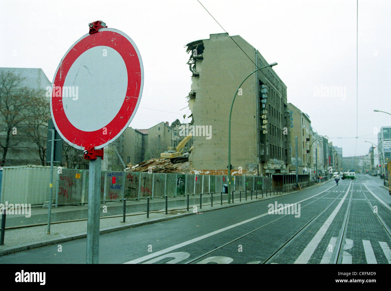 Berlin, Germany, the danger of collapse Stock Photo - Alamy