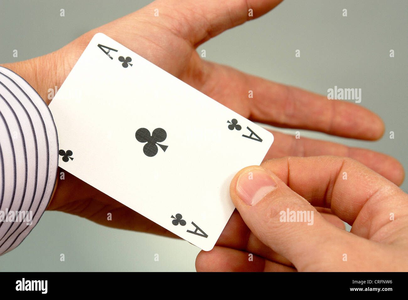 ace off the cuff Stock Photo - Alamy