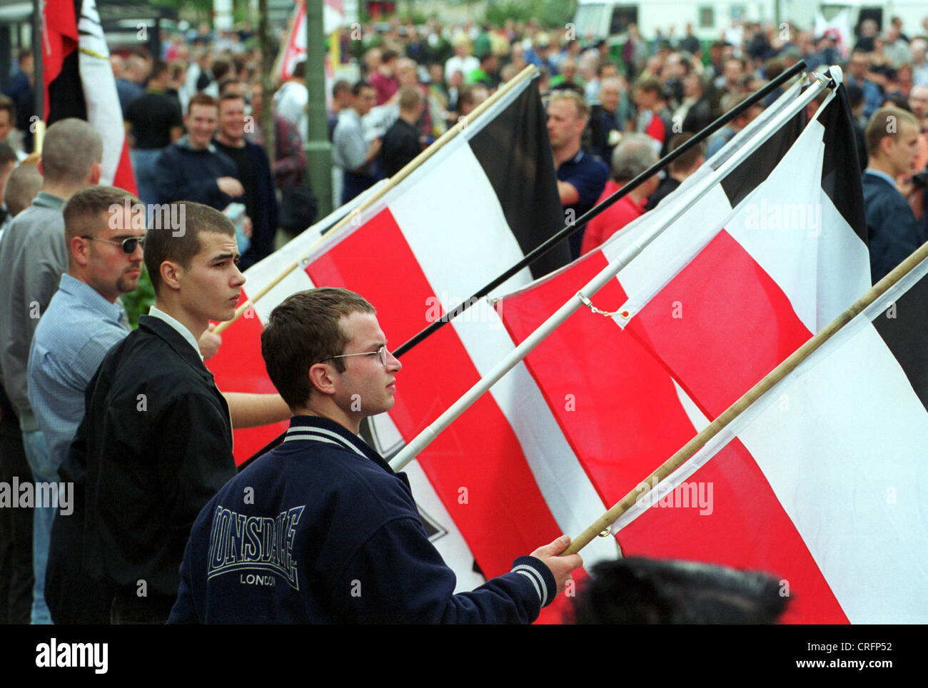 Berlin, Germany, NPD demonstration Stock Photo - Alamy