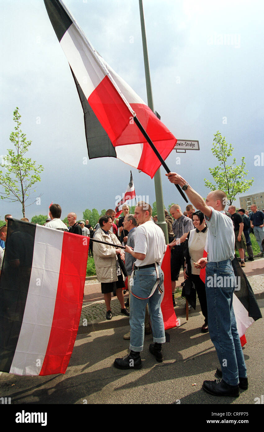 Berlin, Germany, NPD demonstration Stock Photo - Alamy