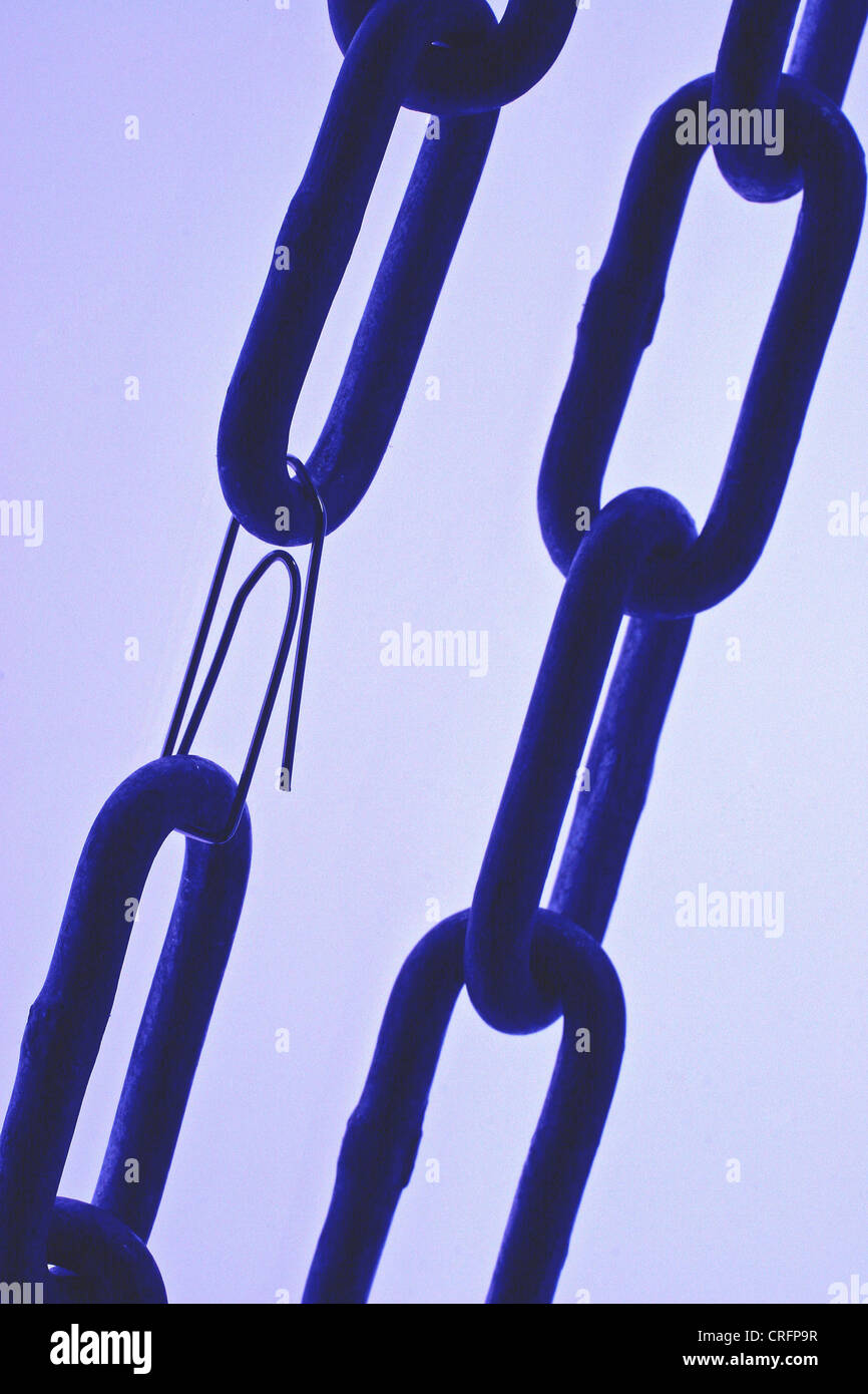 symbol photo weak link Stock Photo - Alamy