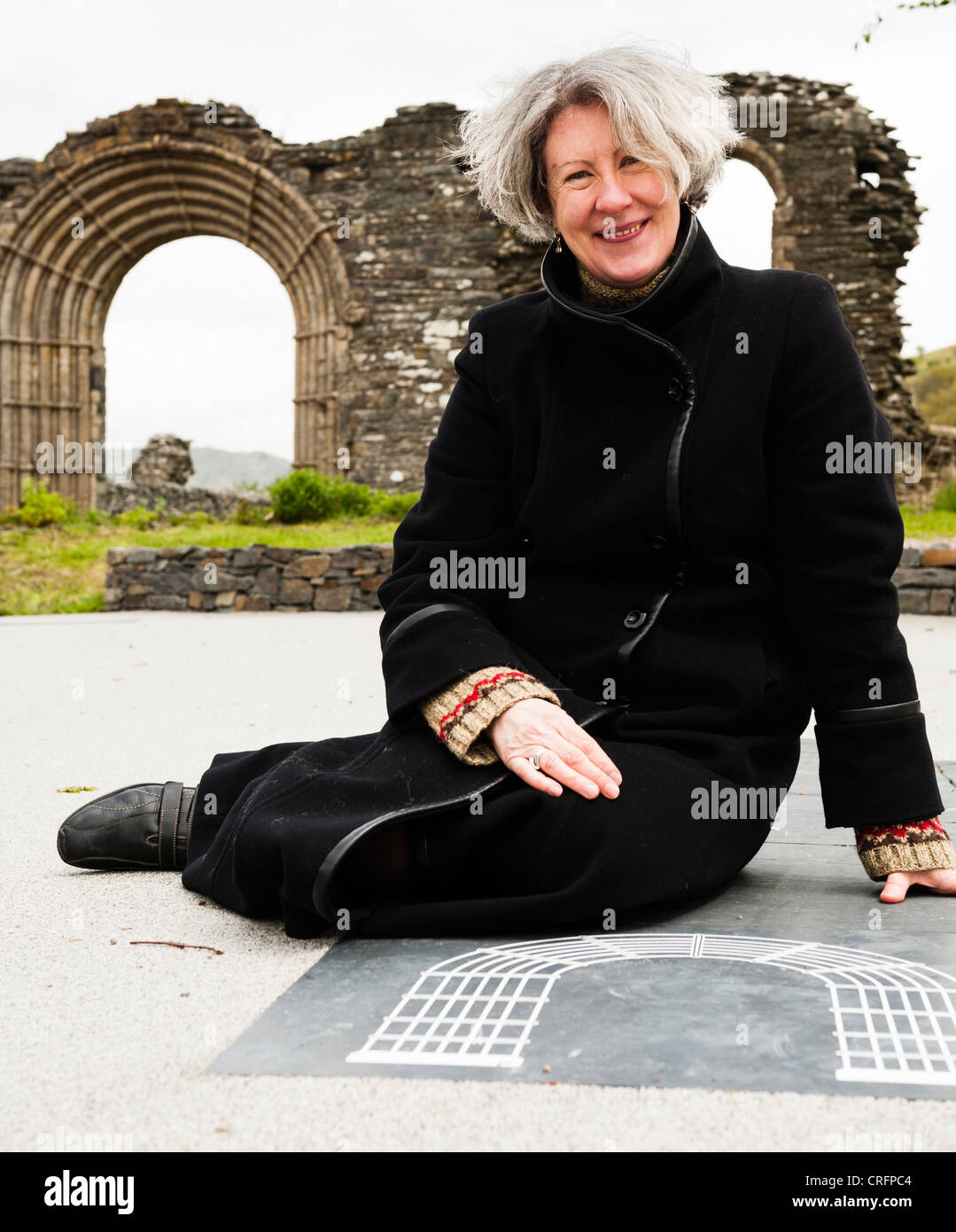 The welsh language poet and writer GWYNETH LEWIS Wales UK Stock Photo ...
