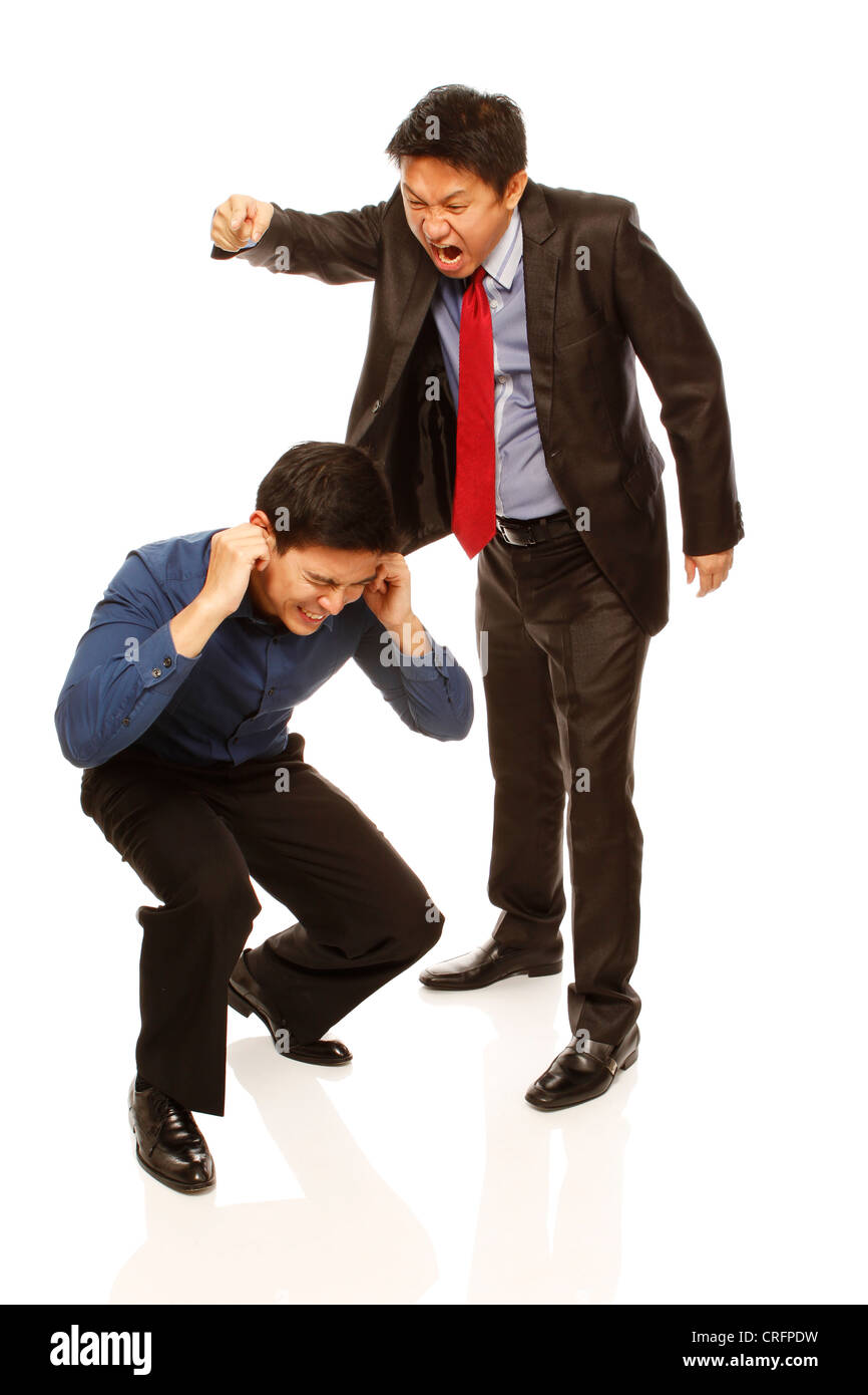 Bullying staff Cut Out Stock Images & Pictures - Alamy