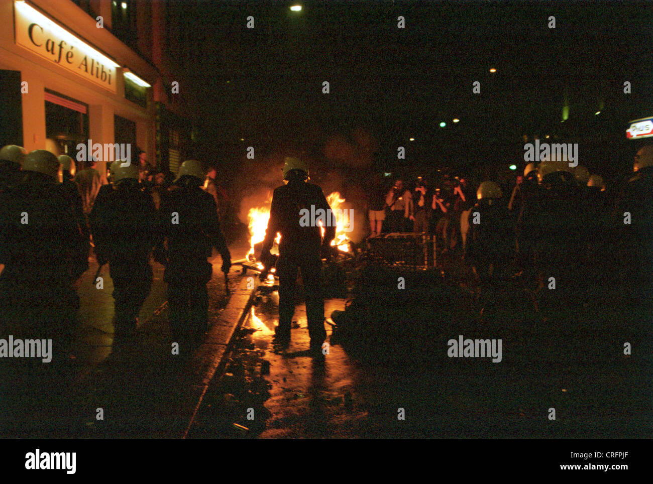 Street riots berlin hi-res stock photography and images - Alamy