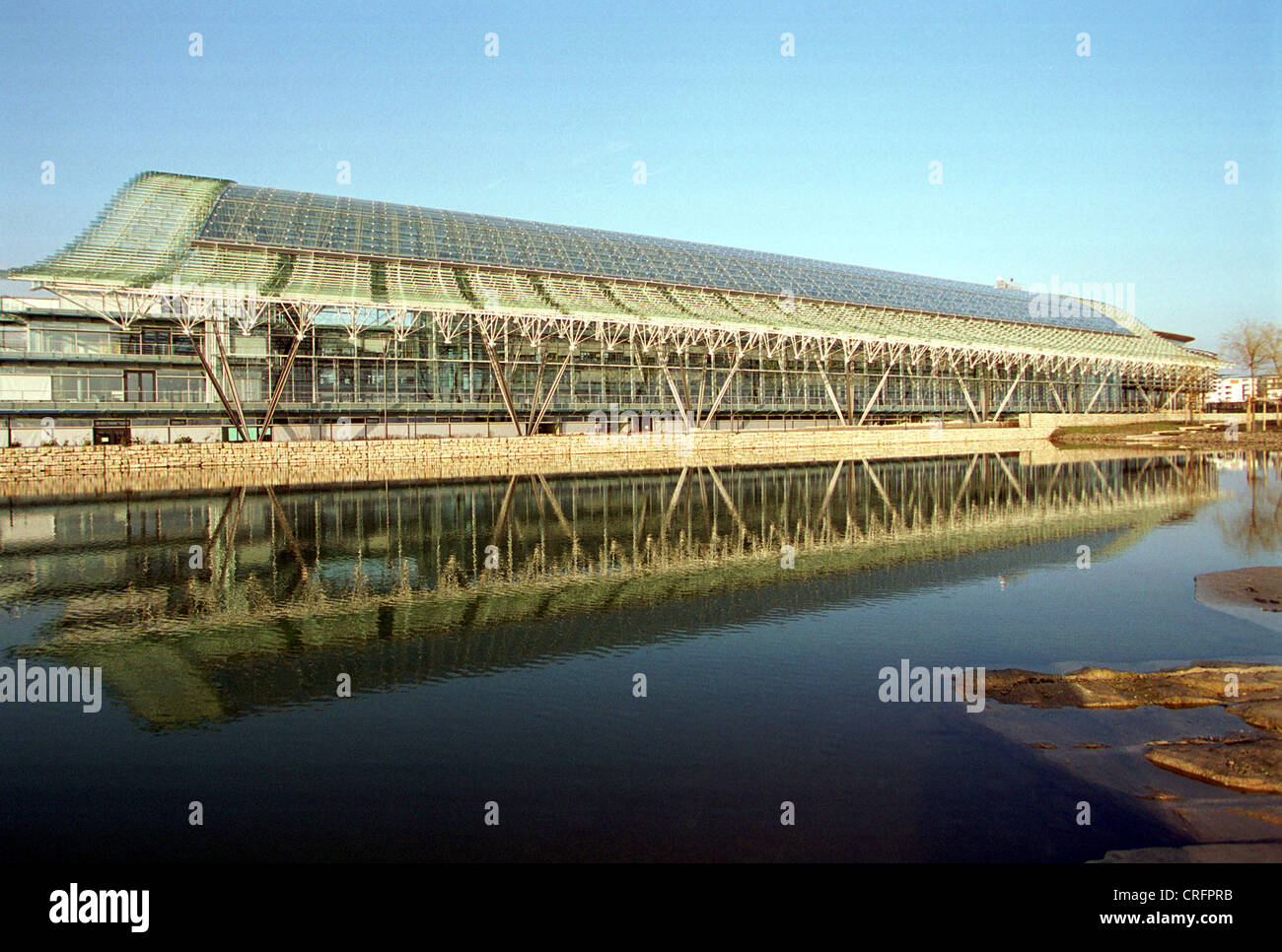 Hanover, Germany, the new corporate headquarters of dvg Stock Photo - Alamy
