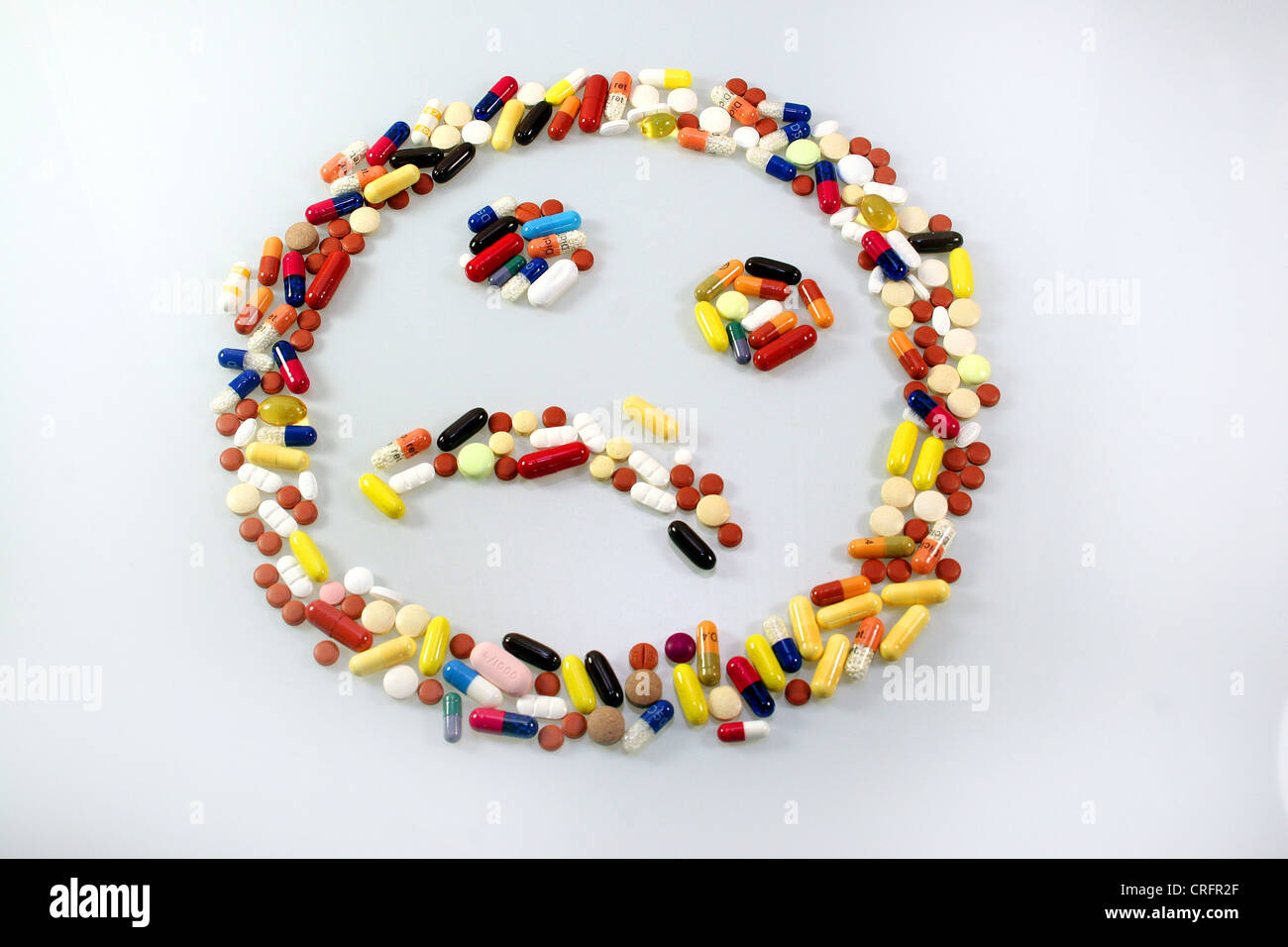 face of tablets Stock Photo - Alamy