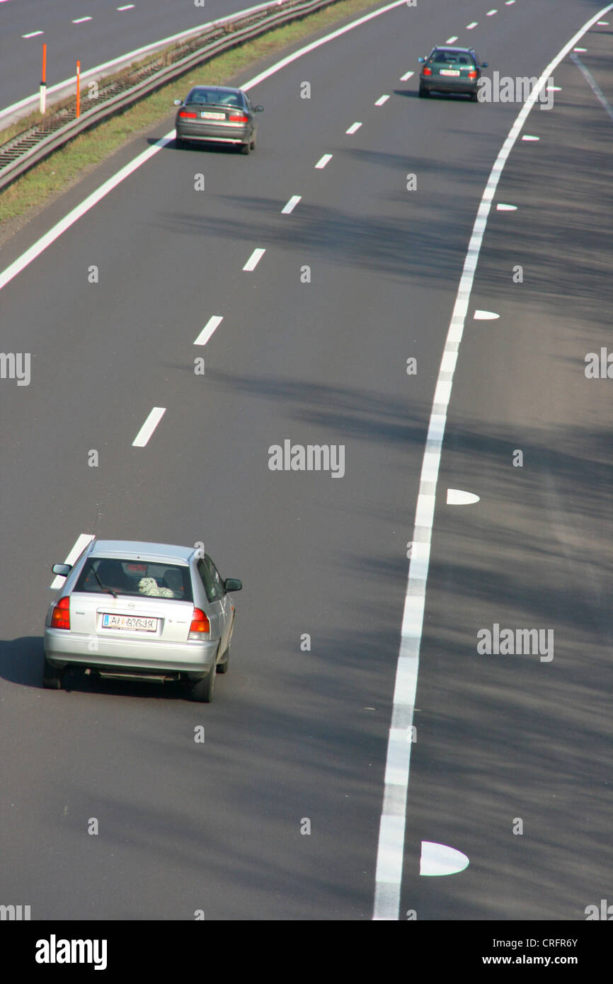 cars at a freeway Stock Photo - Alamy
