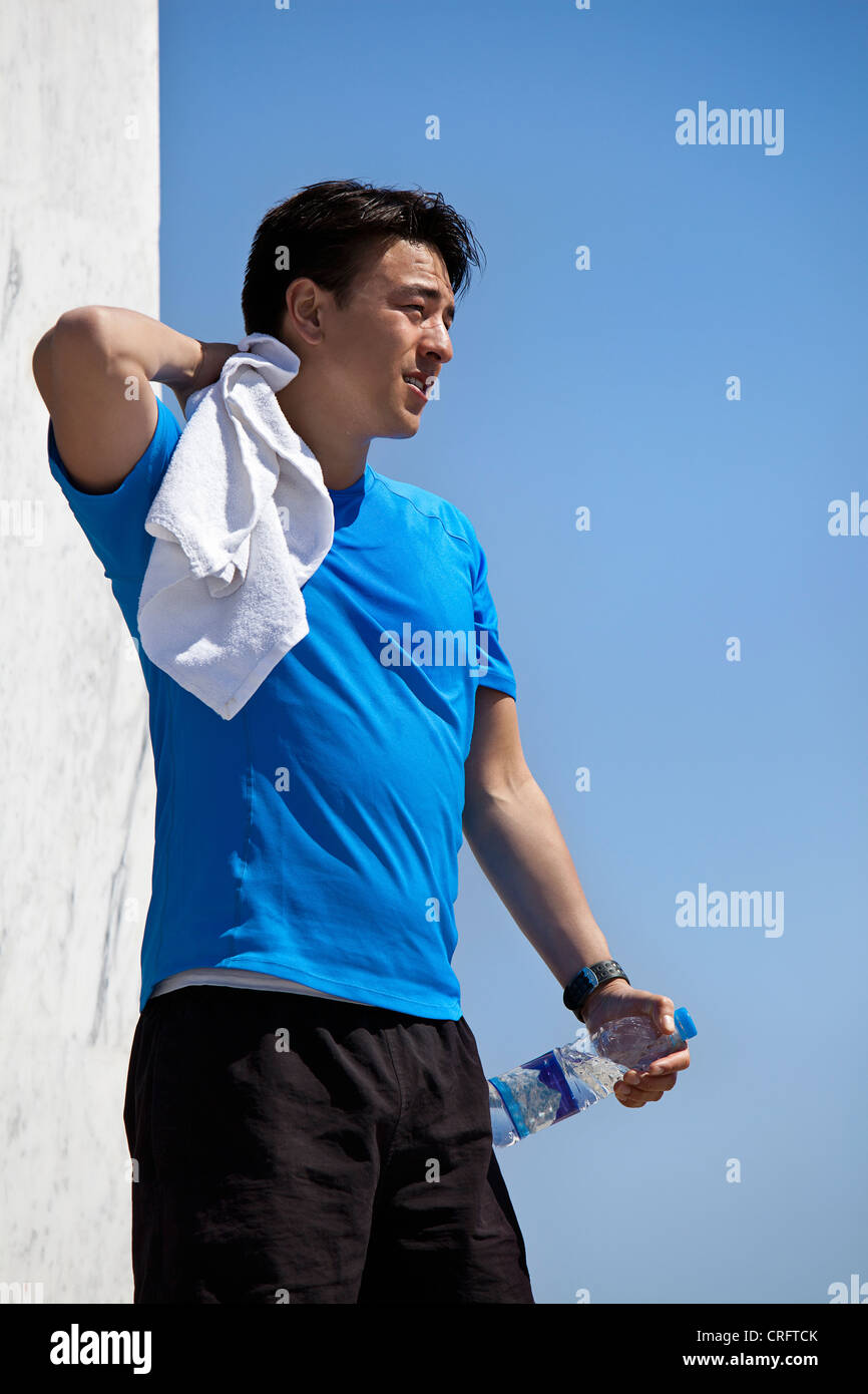 Athlete Sweating Tired High Resolution Stock Photography and Images - Alamy