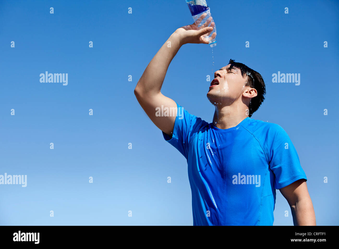 Overheated athlete hi-res stock photography and images - Alamy