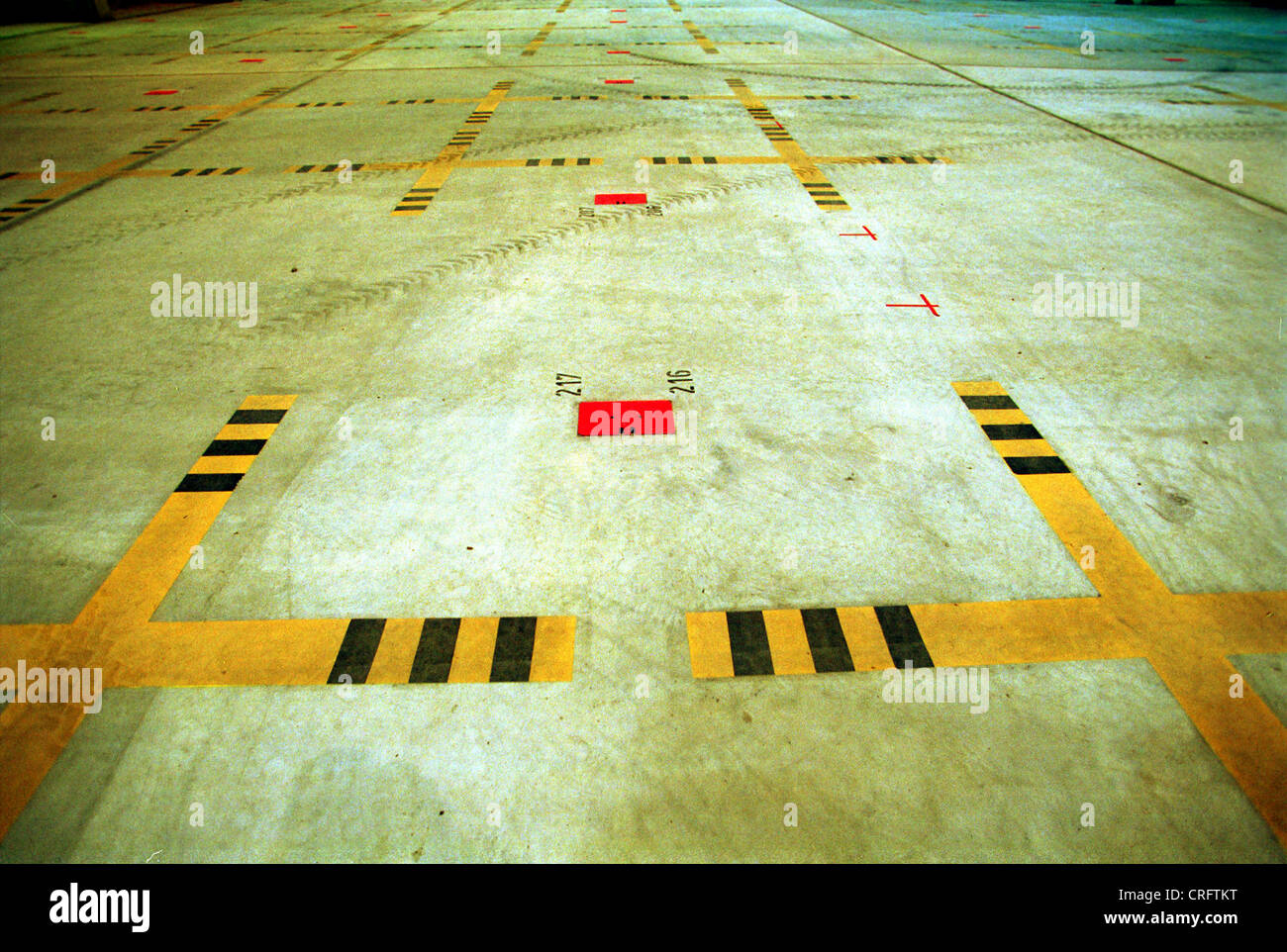 Gorleben, Germany, Castor parking space in the fuel storage Stock Photo ...