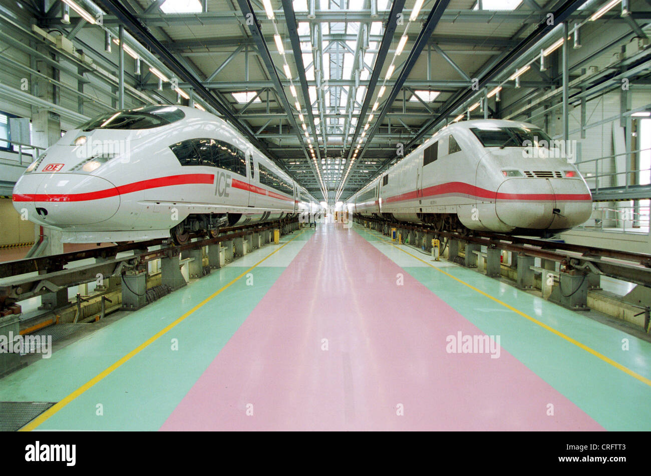 Berlin, Germany, ICE 3 Stock Photo - Alamy