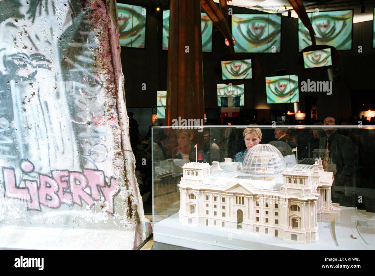 Hannover, Germany, EXPO 2000, German Pavilion Stock Photo - Alamy