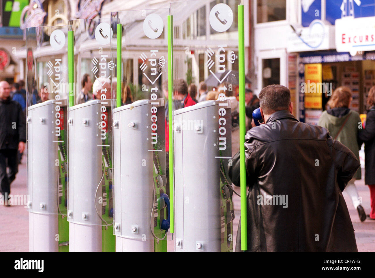 Telephone booth amsterdam netherlands hi-res stock photography and ...