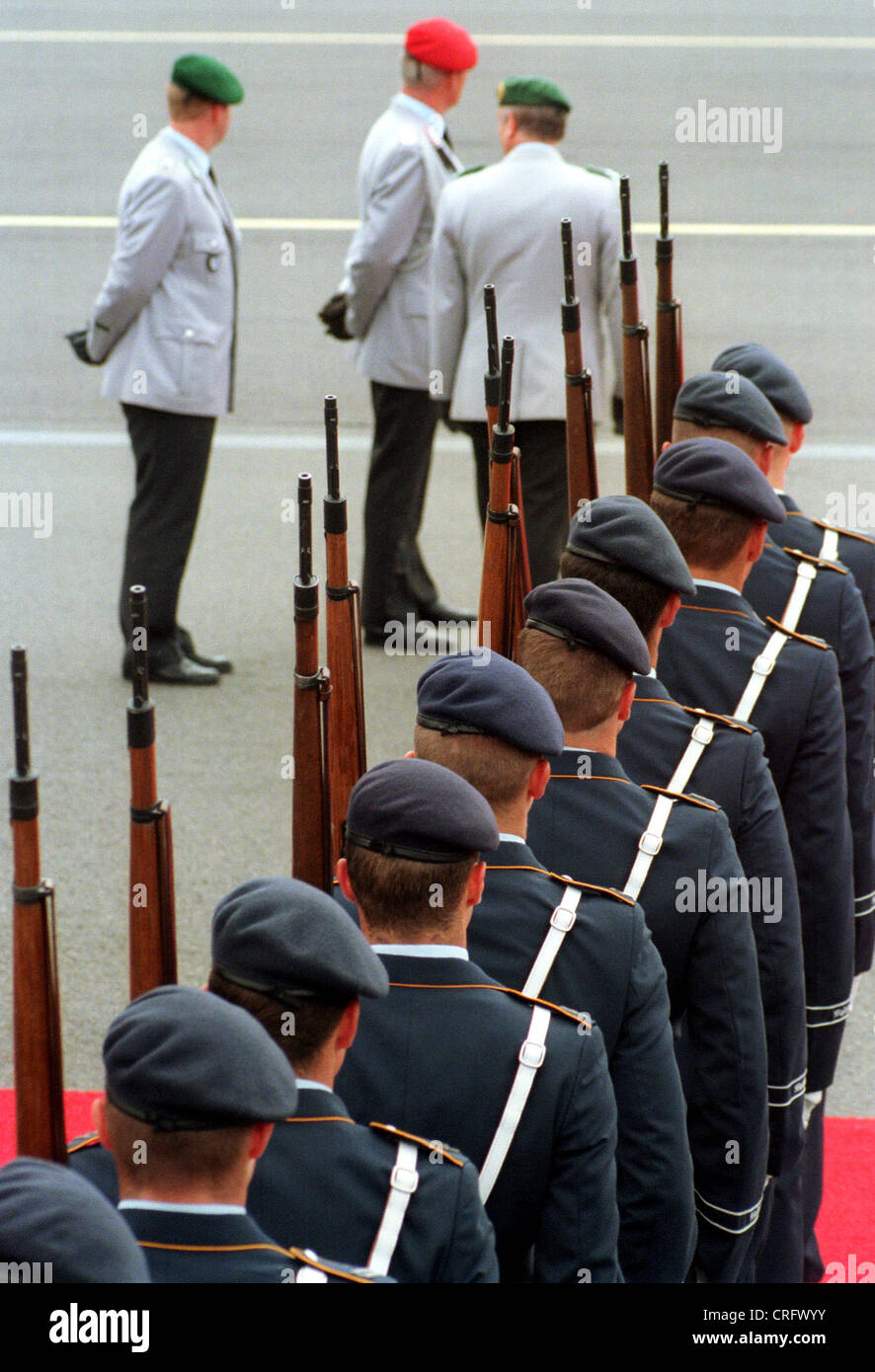 Berlin, Germany, honor guard at the State Reception Stock Photo - Alamy