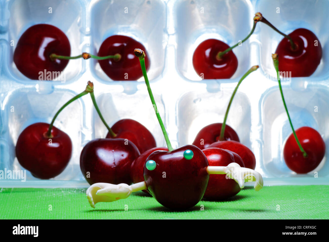 perfect sweet cherries Stock Photo - Alamy