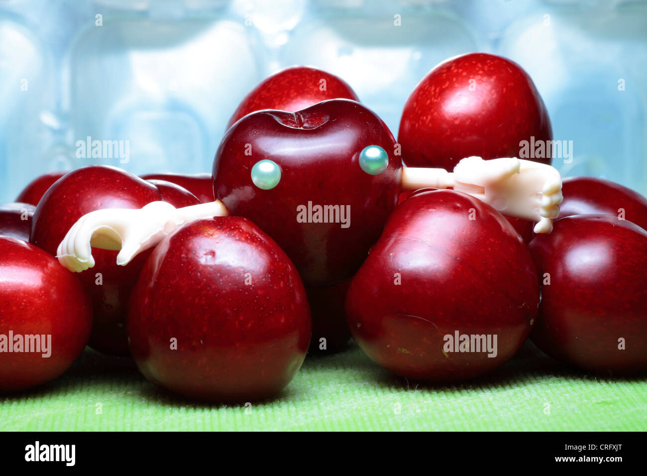 perfect sweet cherries Stock Photo - Alamy